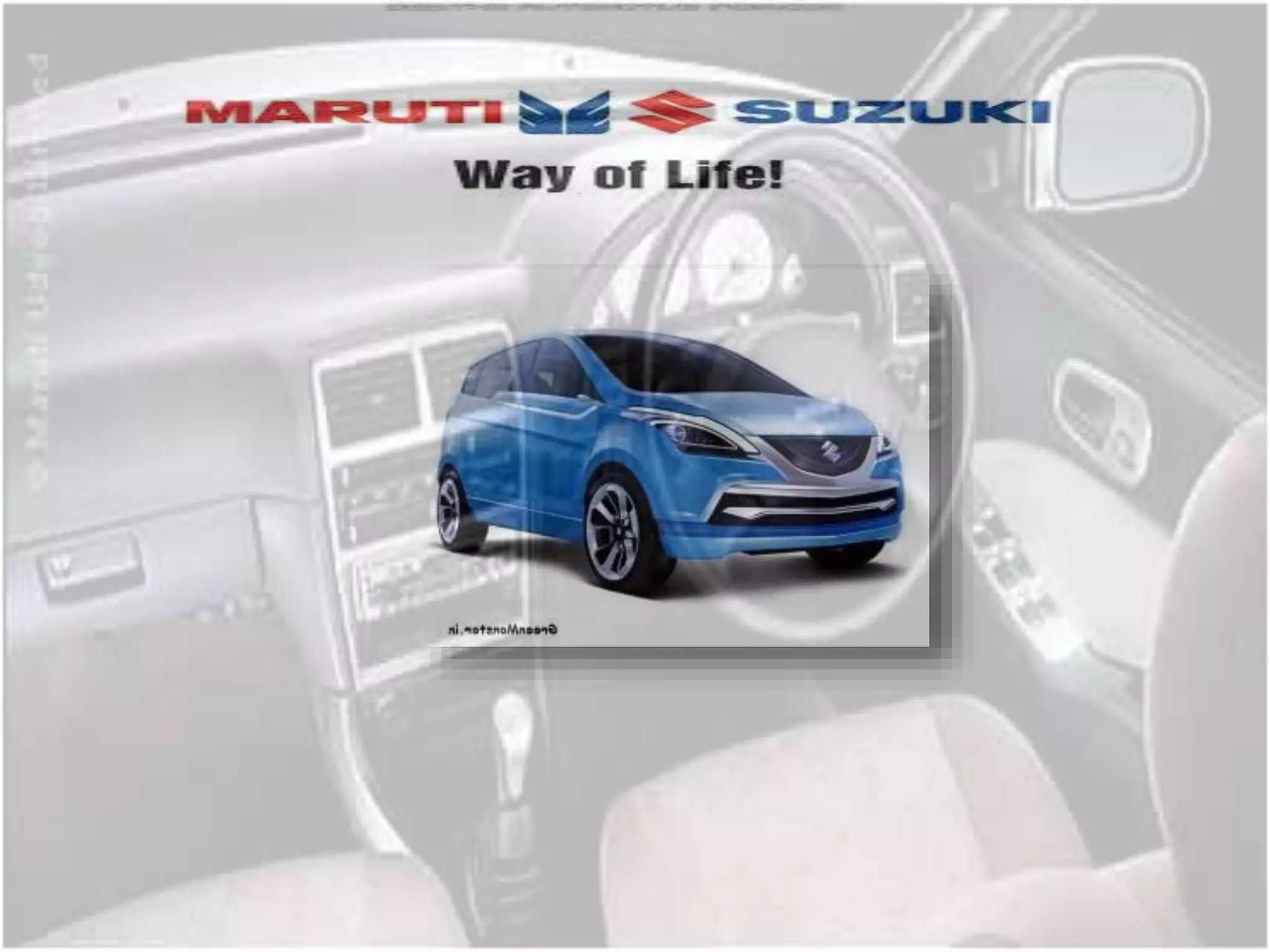 maruti suzuki by rohit motwani | PPTX