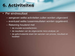 Project matig werken pva | PPT