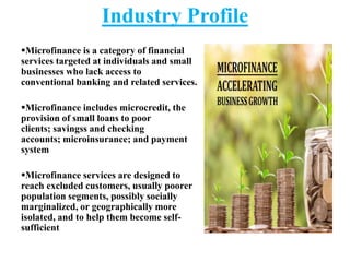 Micro-finance in rural india | PPTX
