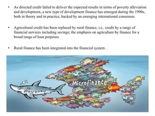 Micro-finance in rural india | PPTX