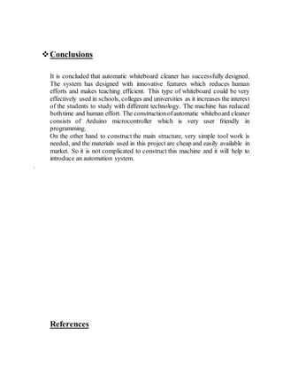 AUTOMATIC WHITEBOARD CLEANER | DOCX