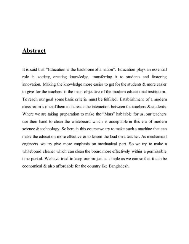 AUTOMATIC WHITEBOARD CLEANER | DOCX