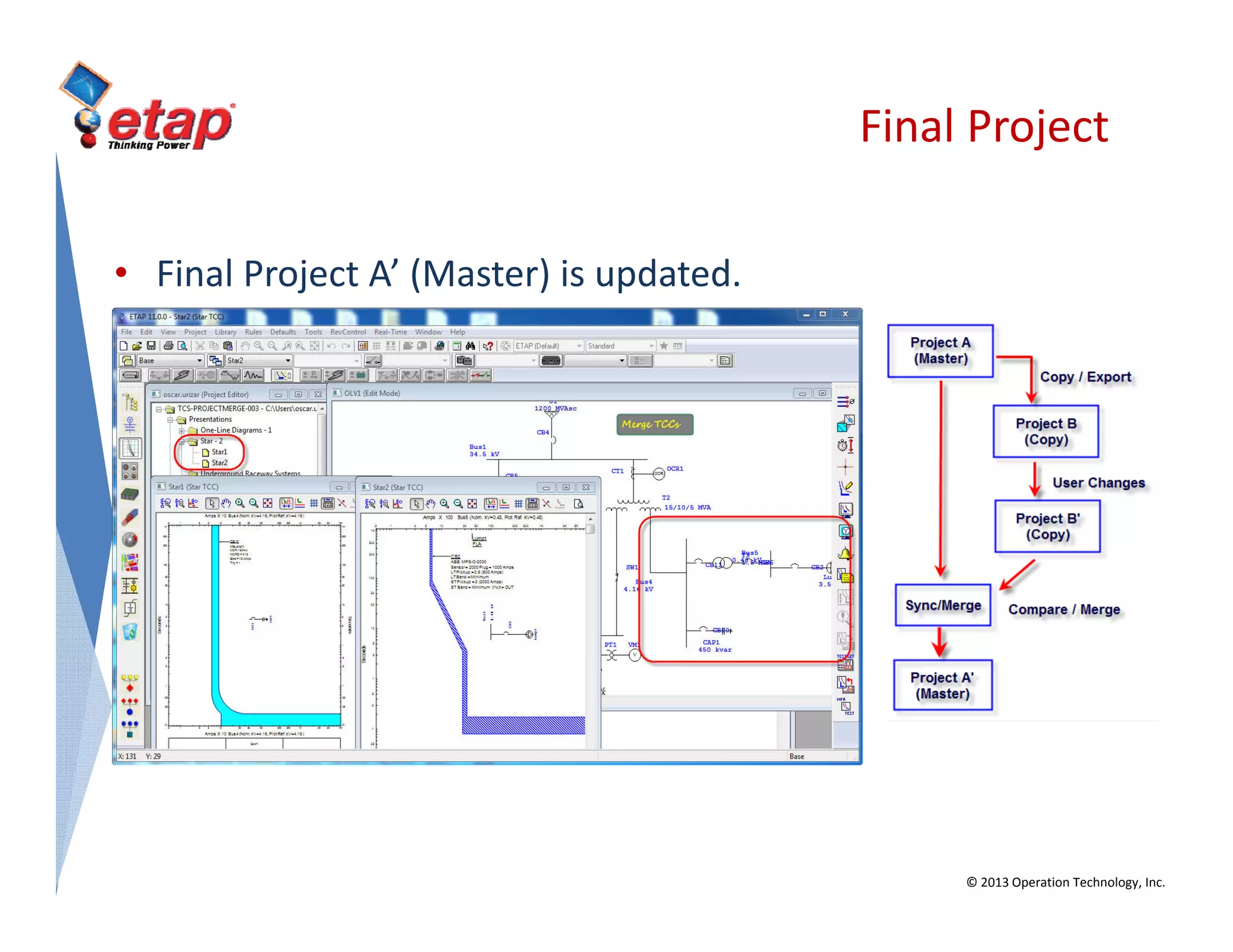 ETAP - Project merge | PDF