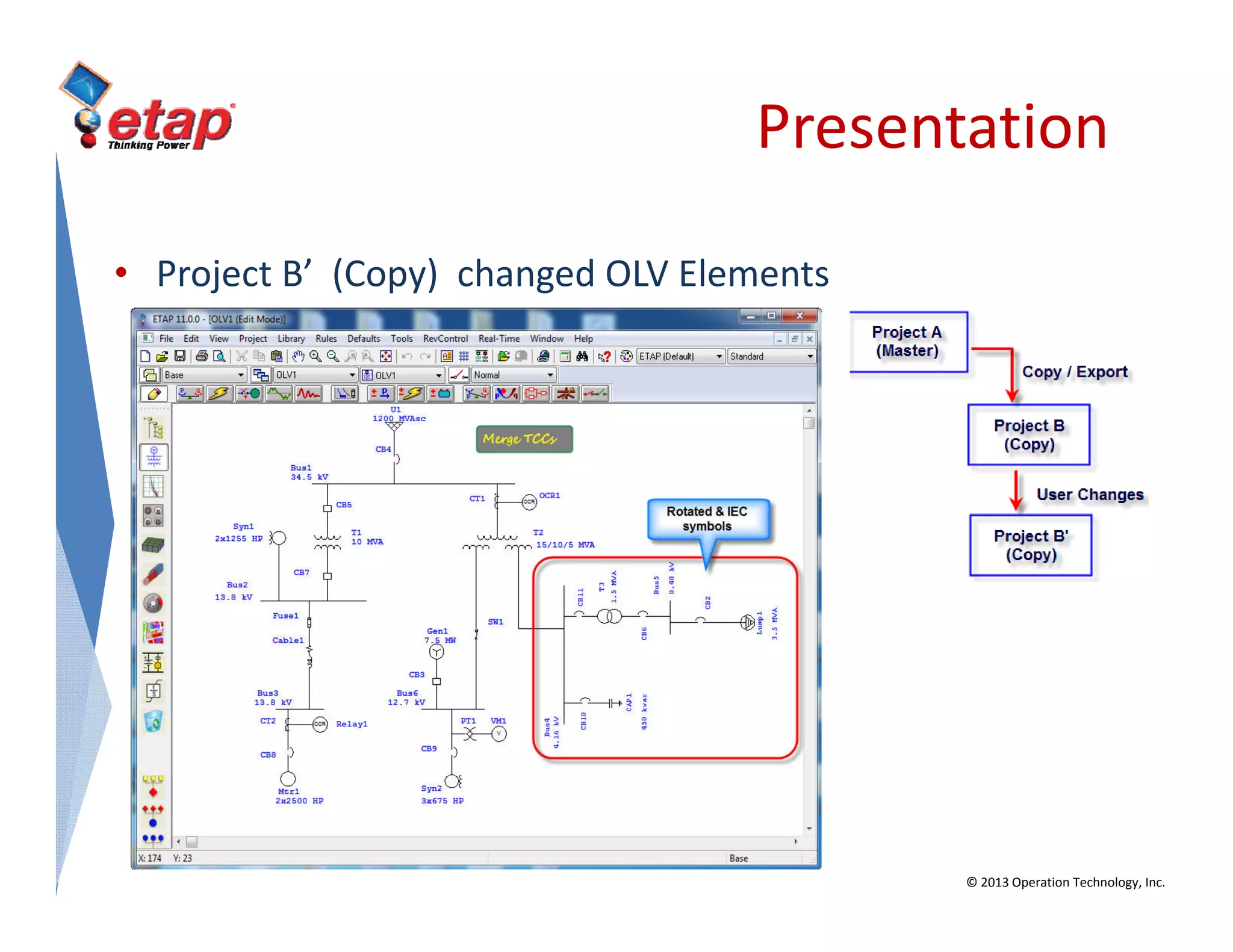 ETAP - Project merge | PDF
