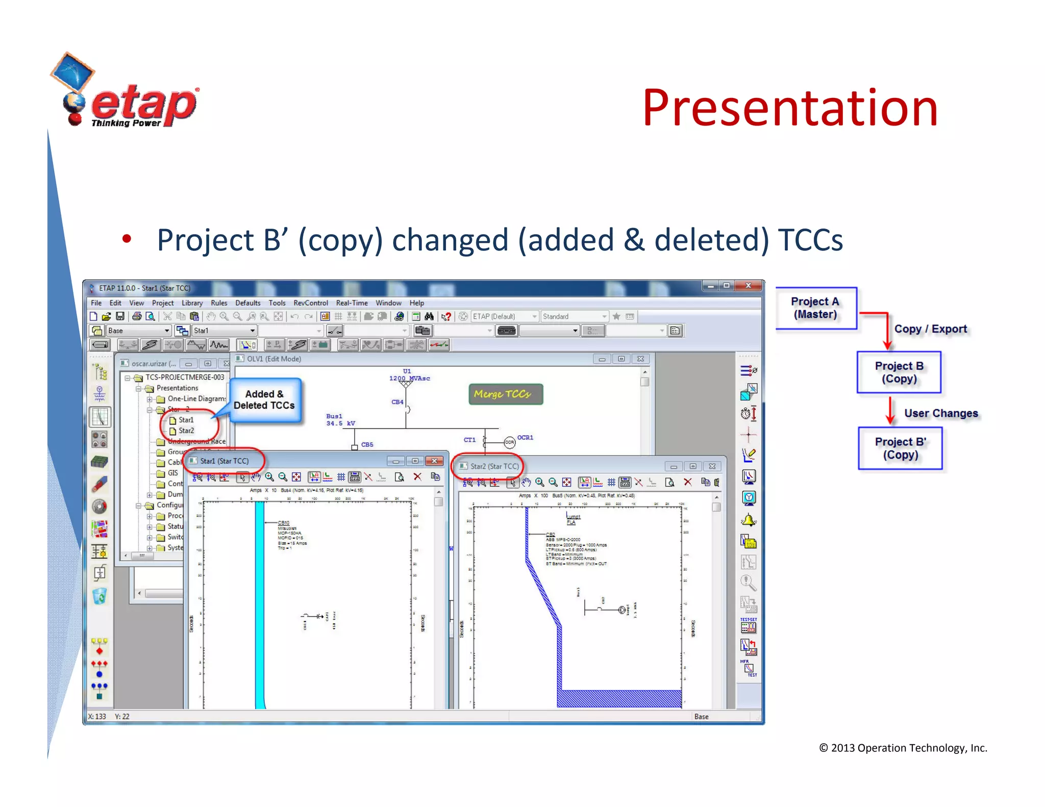 ETAP - Project merge | PDF