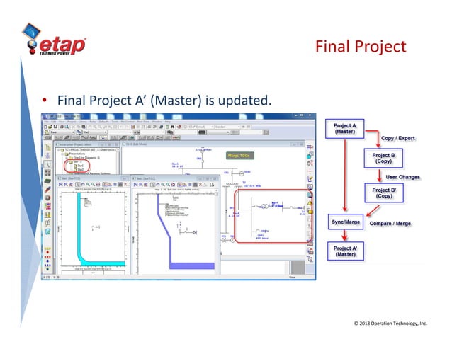 ETAP - Project merge | PDF