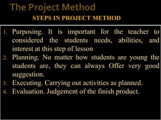 Project method | PPTX