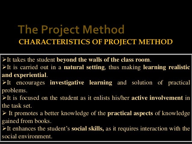 Project method