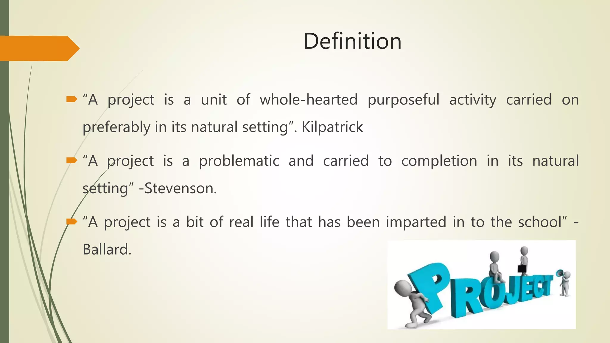 Project method | PPTX