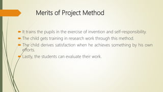 Project method | PPTX