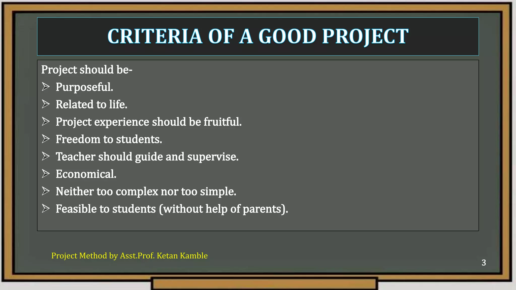 Project method | PPT