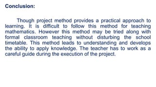 Project Method | PPTX