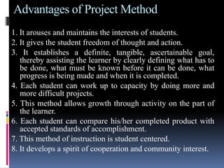 Project method.pptx | Homework and Study | Education