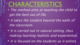 Project method presentation | PPTX