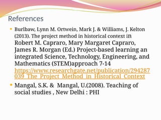 project method and it's techniques explained | PPT