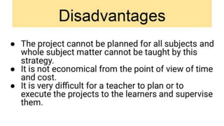 Project method of teaching ppt by sanjay jangid | PPT