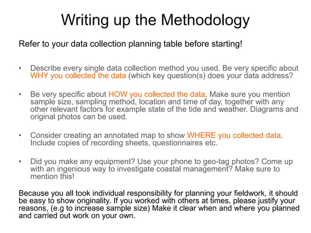 Project methodology | PPTX | Science