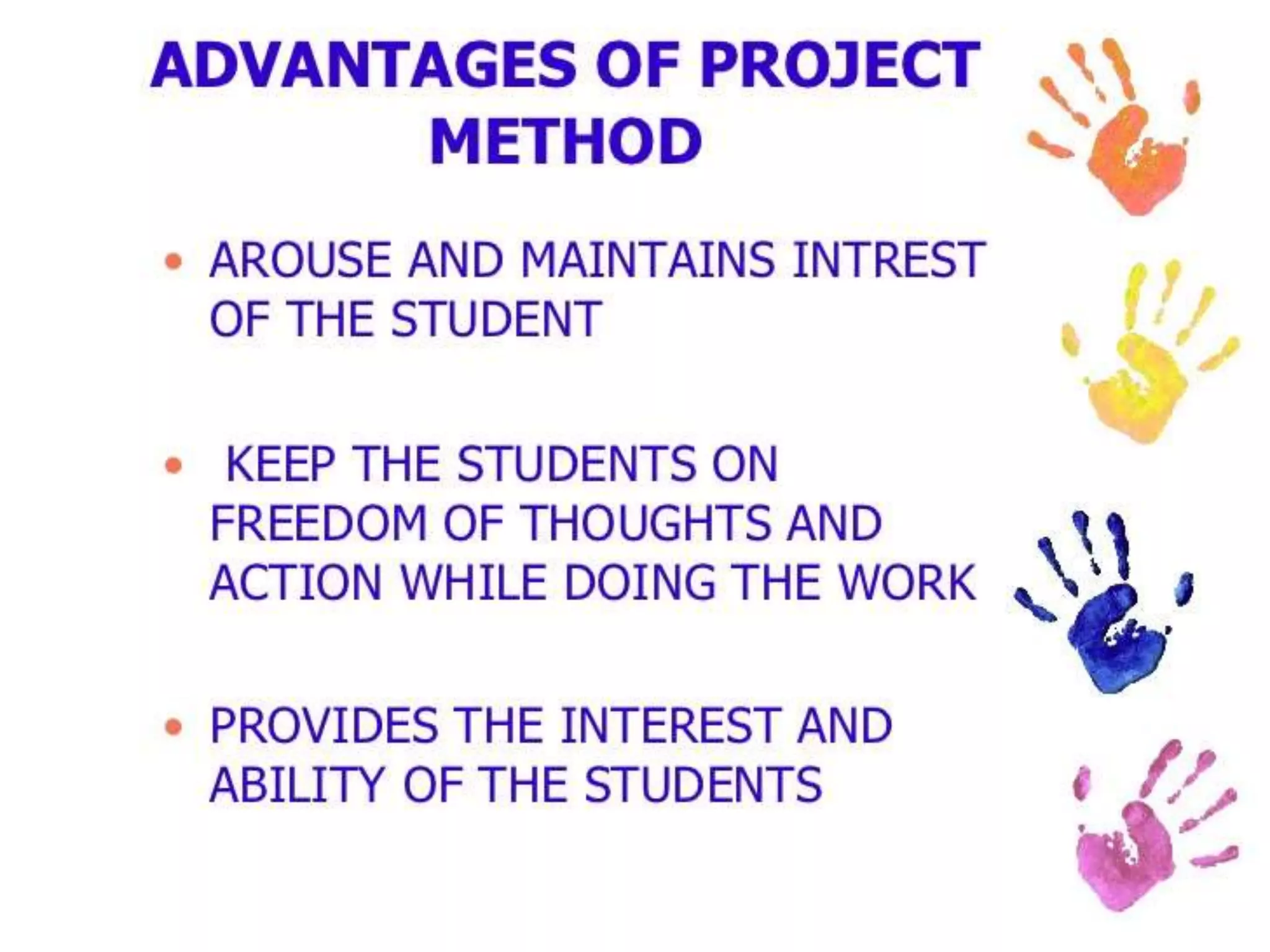 Project method PPT | PPTX