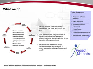 Project Methods Intro Pack | PPT