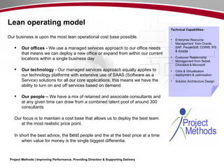 Project Methods Intro Pack | PPT