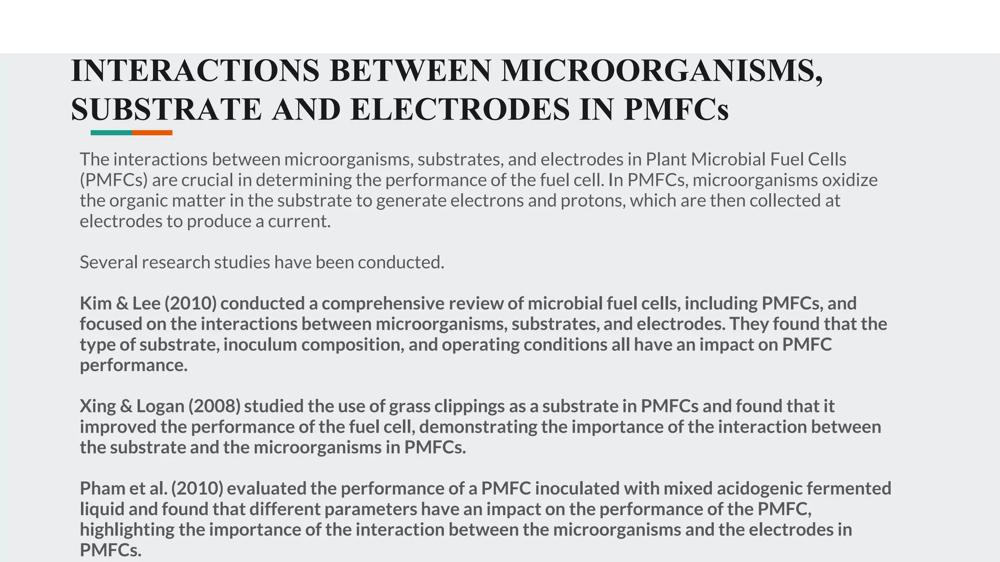 Microbial fuel cell ppt | PPTX