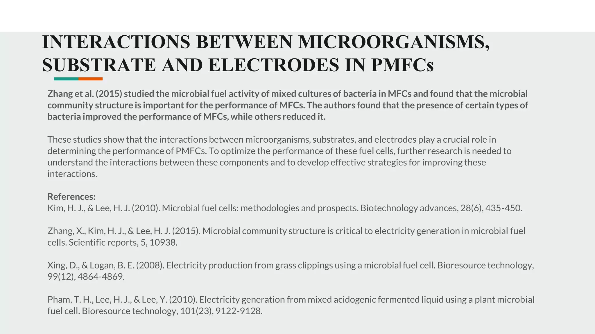 Microbial fuel cell ppt | PPTX