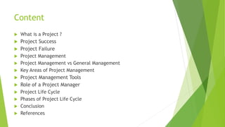 Project Management Process and Its Phases | PPTX | Business | Business ...