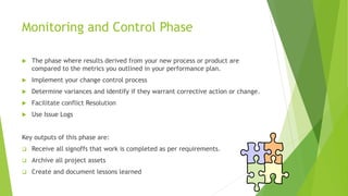 Project Management Process and Its Phases | PPTX | Business | Business ...