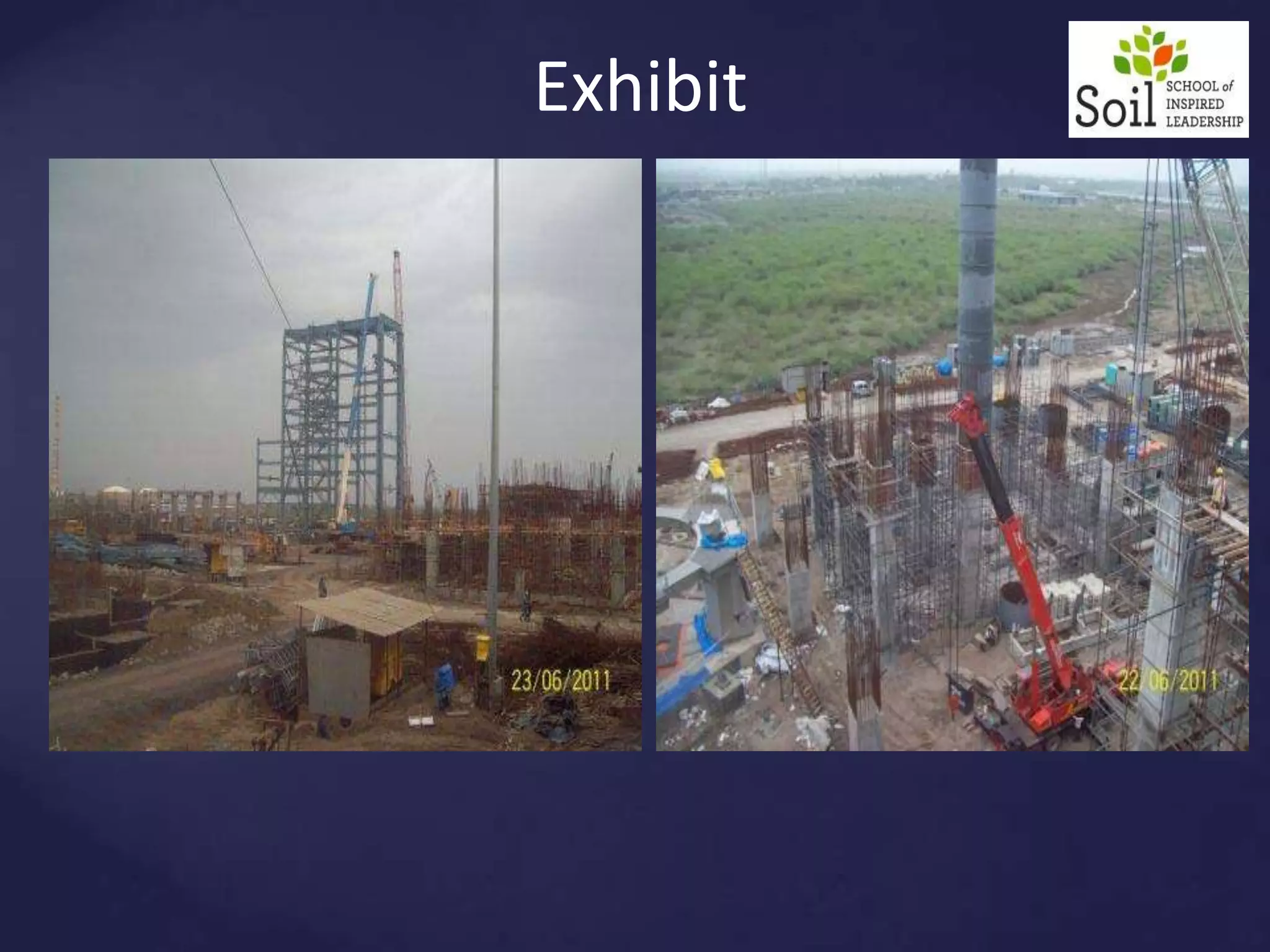 Project mgmt set up of cement plant | PPTX
