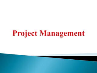 Project mgt | PPT
