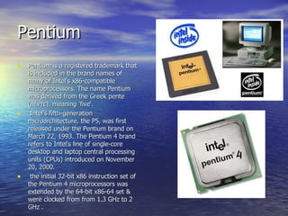 Introduction to microprocessor | PPT
