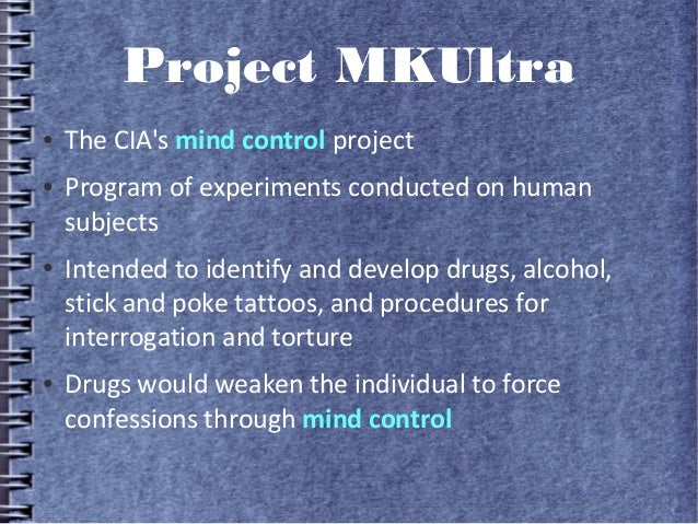 Cocktails With the CIA, Episode 7: Project MKUltra
