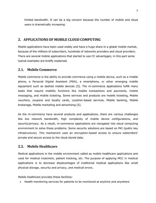 Mobile cloud computing | PDF