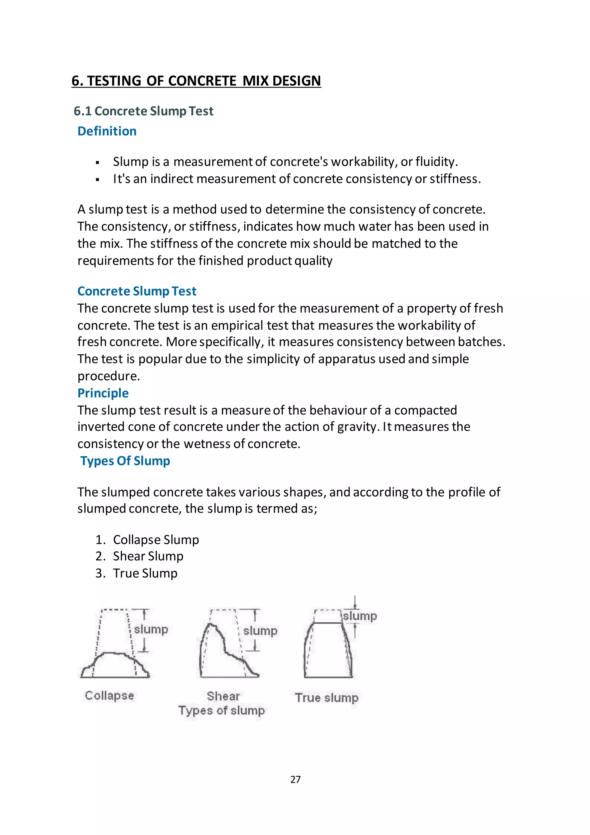 Project Report on Concrete Mix Design of Grade M35 | DOCX