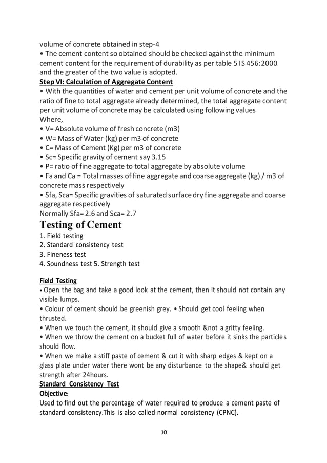 Project Report on Concrete Mix Design of Grade M35
