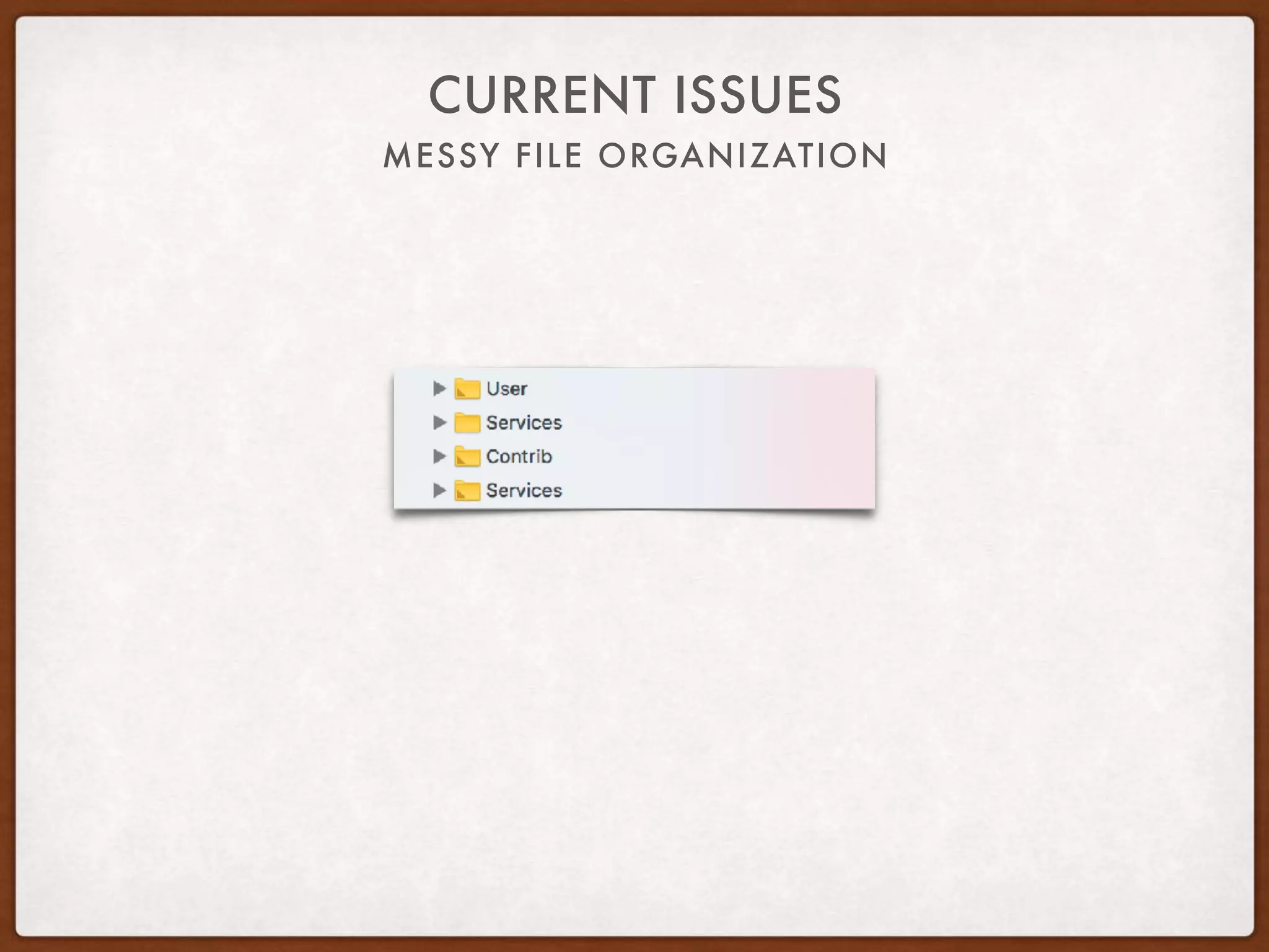 iOS Project modularisation