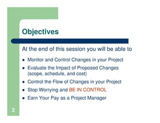 Project Monitoring And Controlling | PPT