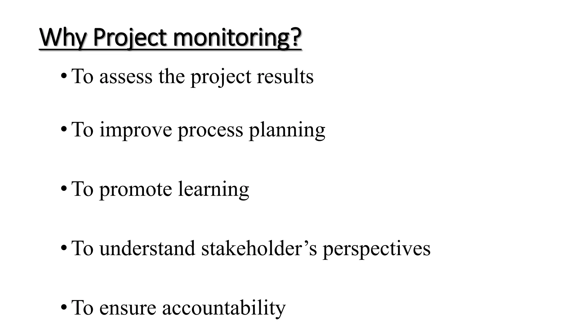 Project monitoring lecture 1 | PPTX | Stocks and Bonds | Personal Investing