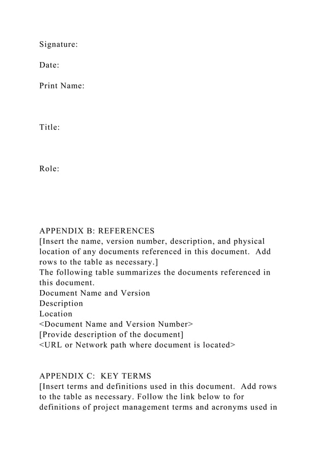 Project NameVersion 1.0 DraftProject NameP.docx | Computing | Technology & Computing