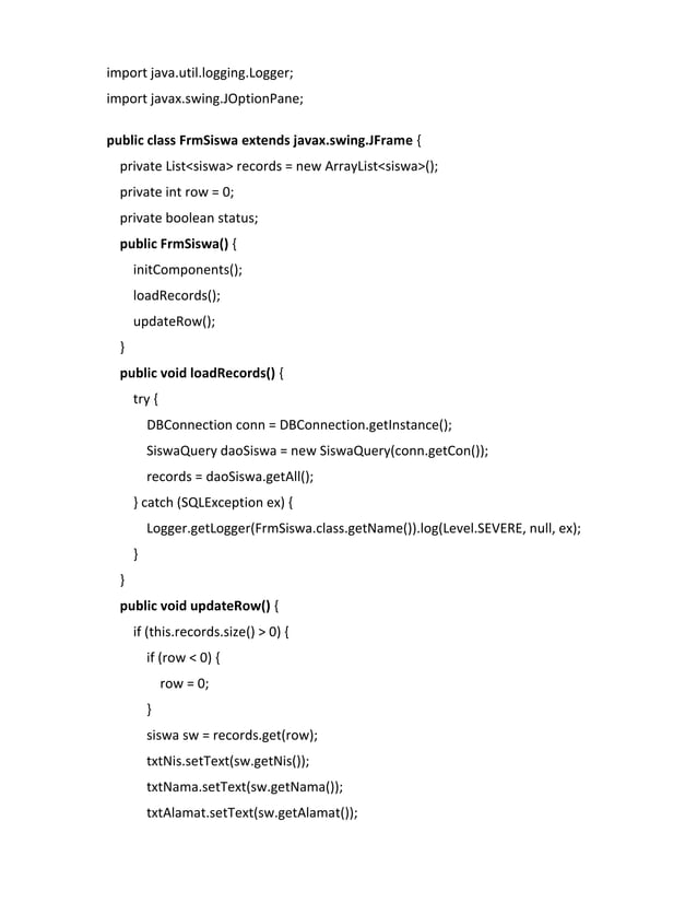 Modul Praktek Java OOP | PDF