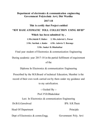 Government Poly Arvi. | DOCX