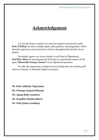 Renewable Energy Sources | PDF | Power and Energy Industry | Industries