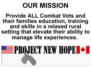 Project New Hope Description | PPT