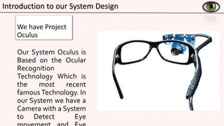 Project oculus | PPTX
