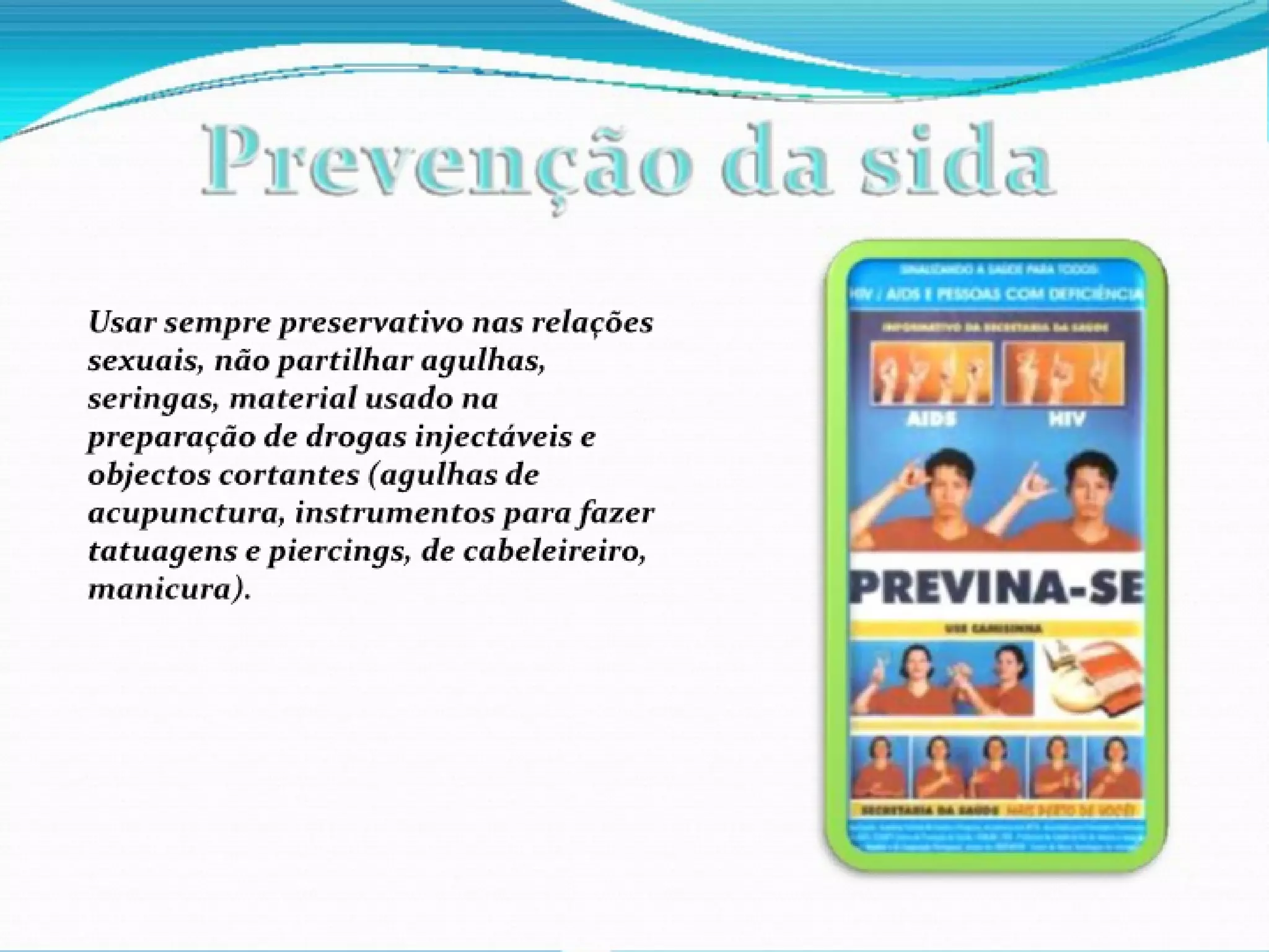 Projecto da sida | PDF