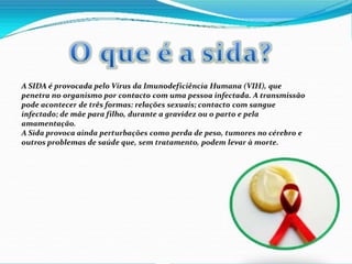 Projecto da sida | PDF