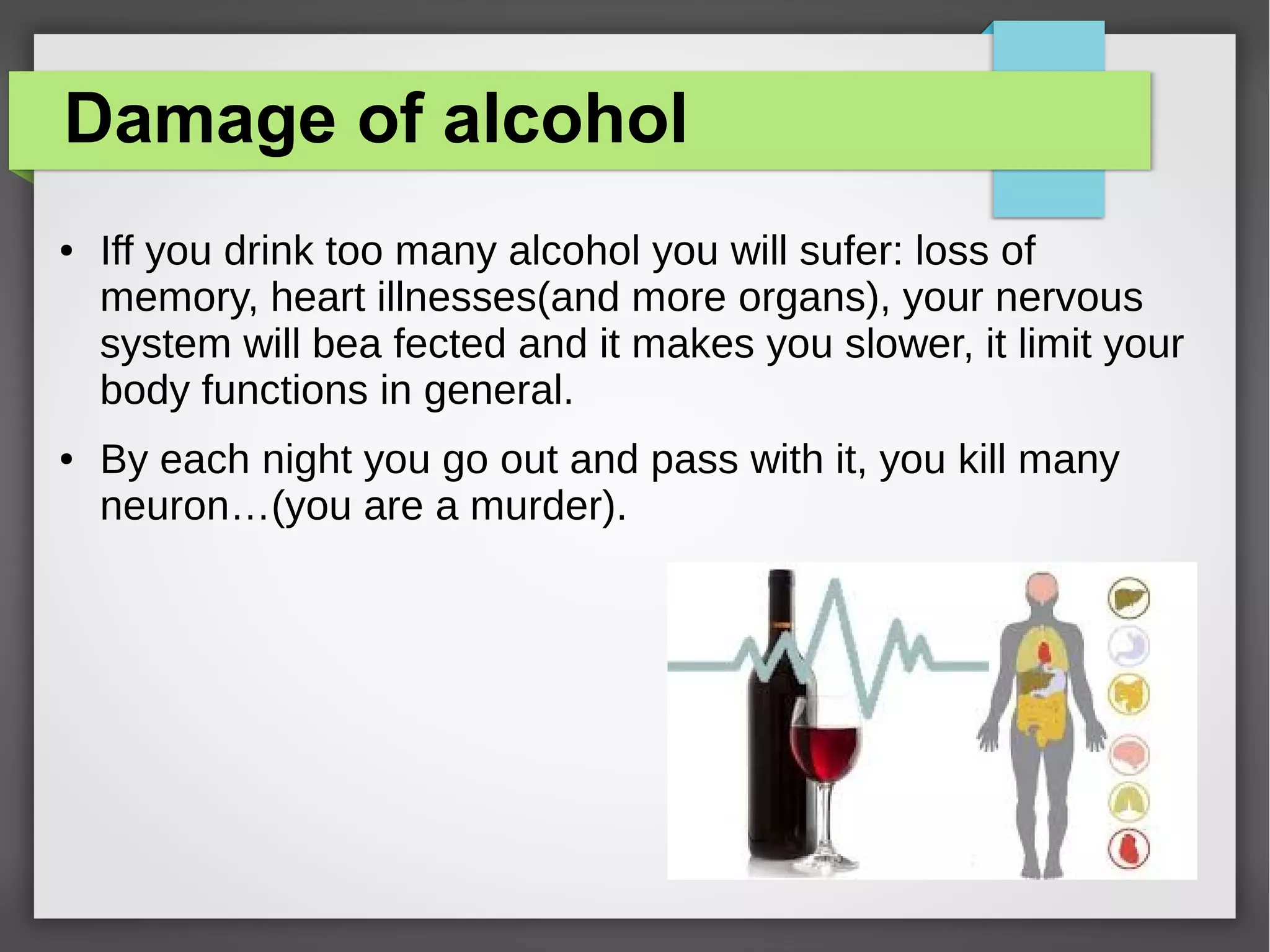 Project of alcohol | ODP