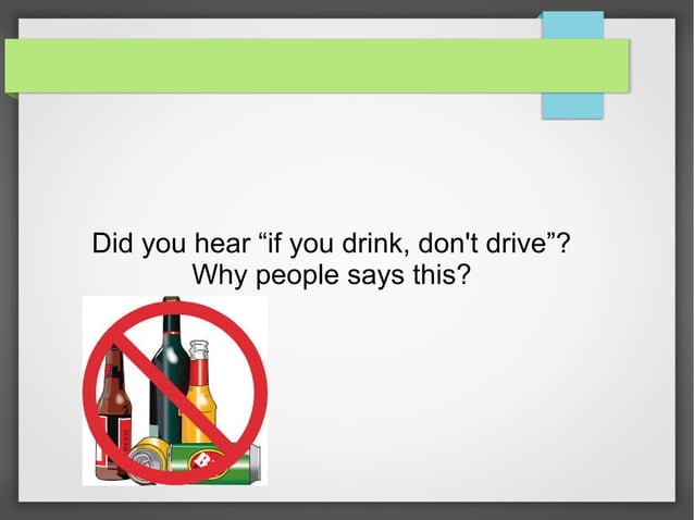 Project of alcohol | ODP