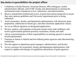 Project officer | PPTX