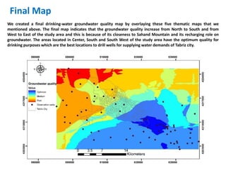 Ground Water Quality Monitoring Using Remote Sensing And GIS | PDF